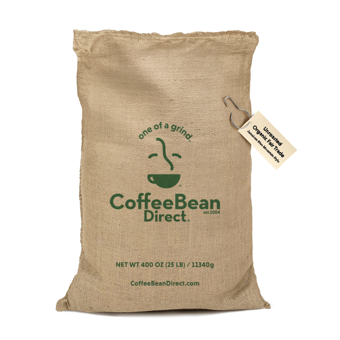 Unroasted Organic Fair Trade Jamaican Blue Mountain Style – Coffee Bean ...
